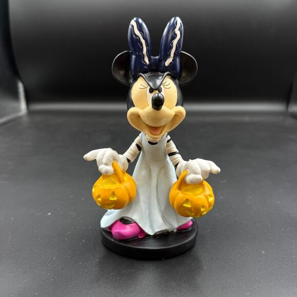 Disney | Holiday | Disney Figurine Minnie Mouse Bride Of Frankenstein ...